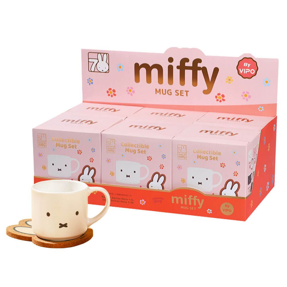 Miffy Collectible Mug & Coaster Set - Blind Box | Tiny Paper Co – Tiny ...