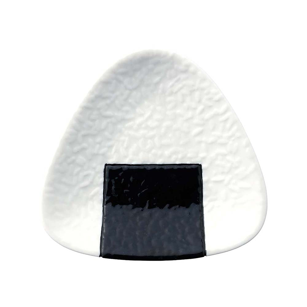 Onigiri Small Plate - Nori | Decole | Tiny Paper Co. Melbourne Toy Store