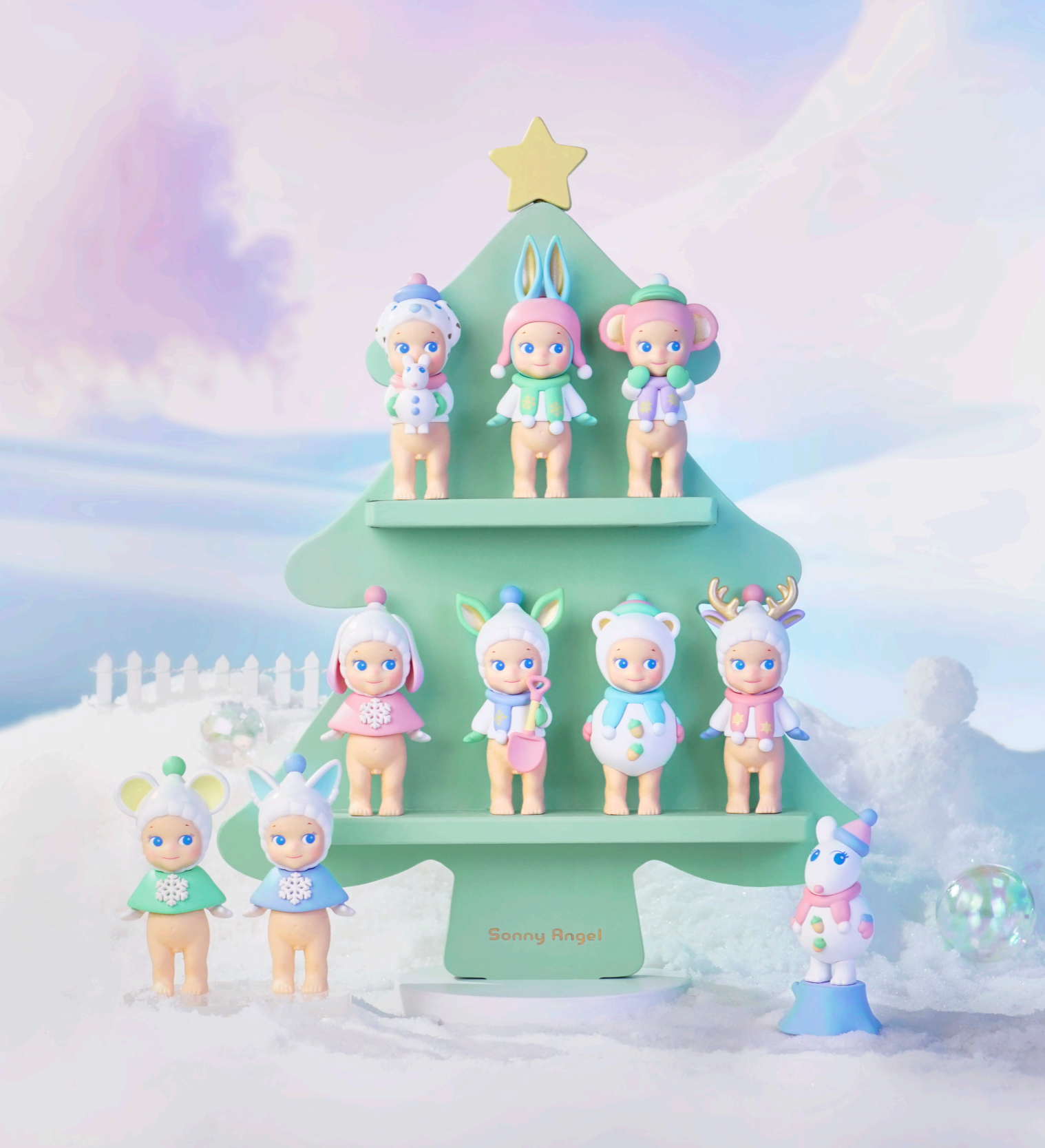 Tree Display Figures - LIMITED EDITION | Tiny Paper Co.