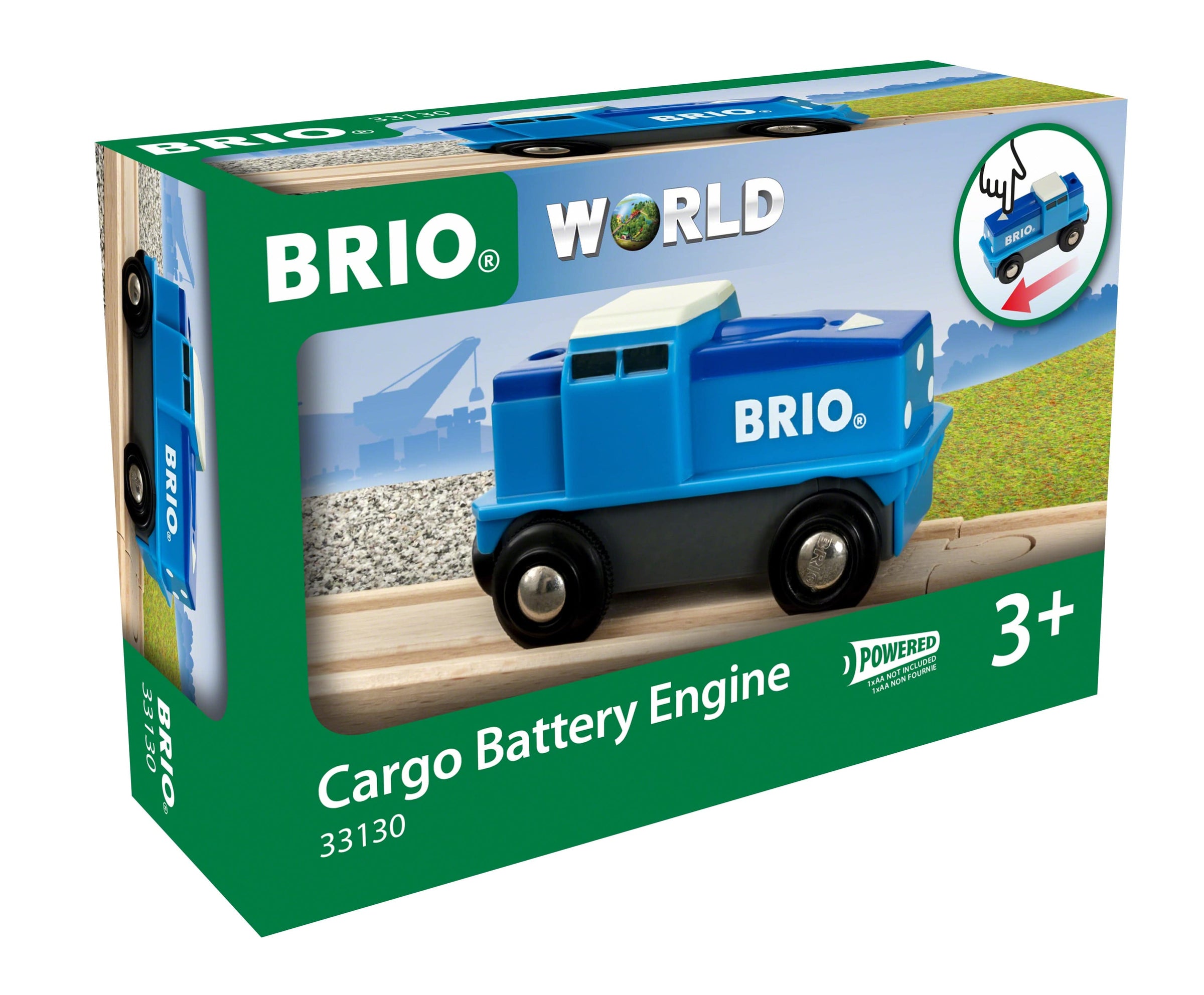 Cargo Battery Engine | Brio | Tiny Paper Co.