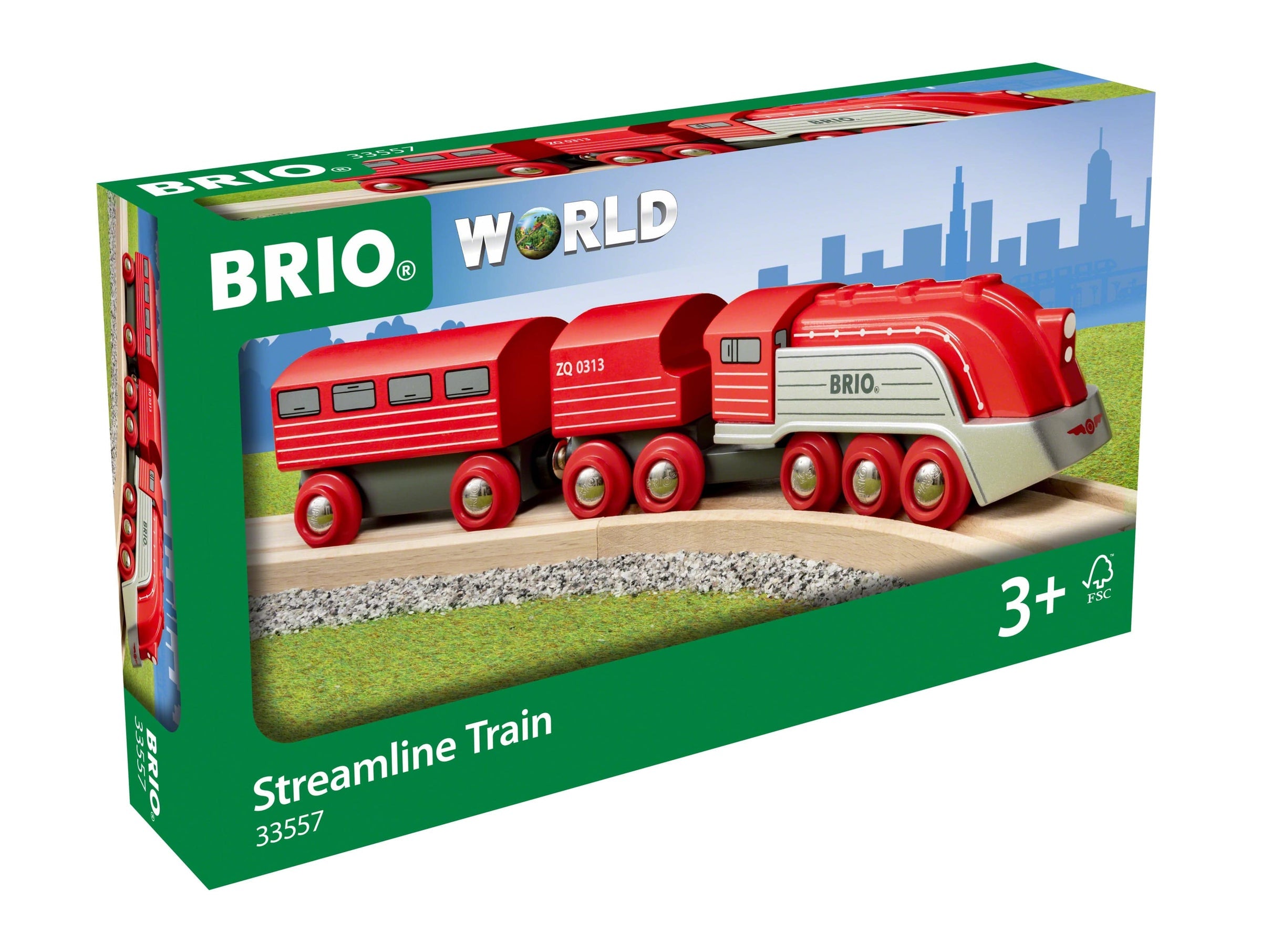 Streamline Train 3 pieces | Brio | Tiny Paper Co.