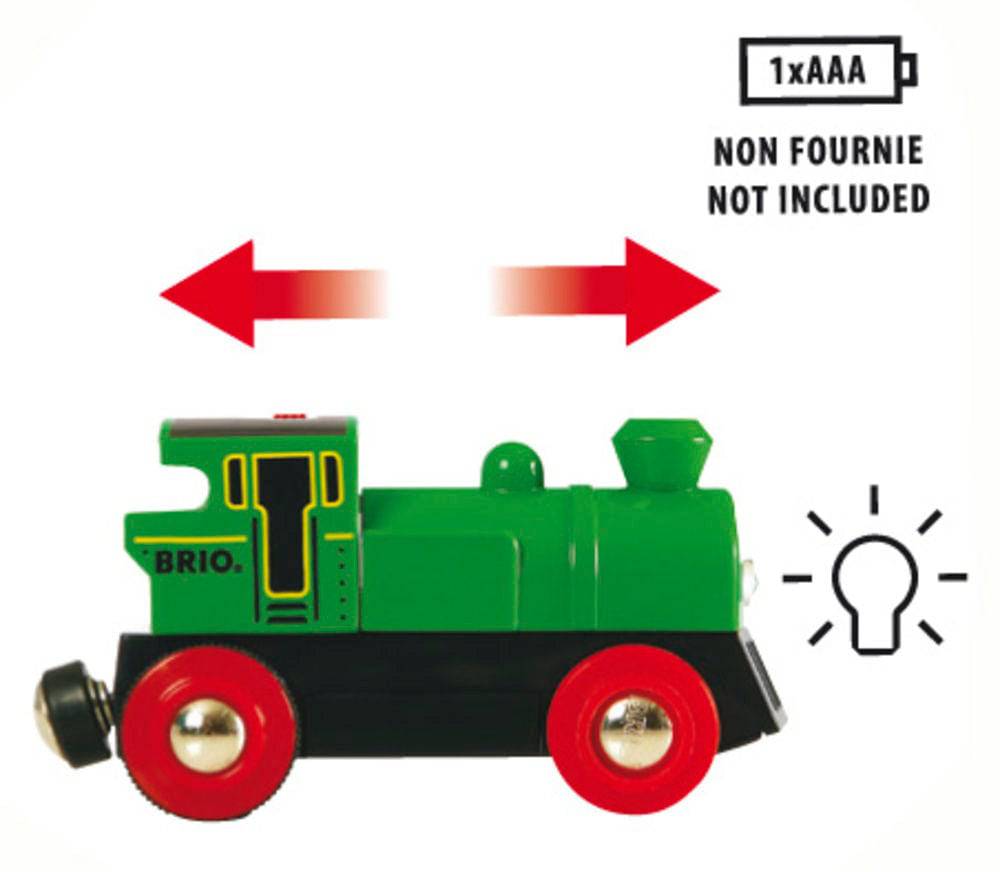 Battery Powered Engine | Brio | Tiny Paper Co.