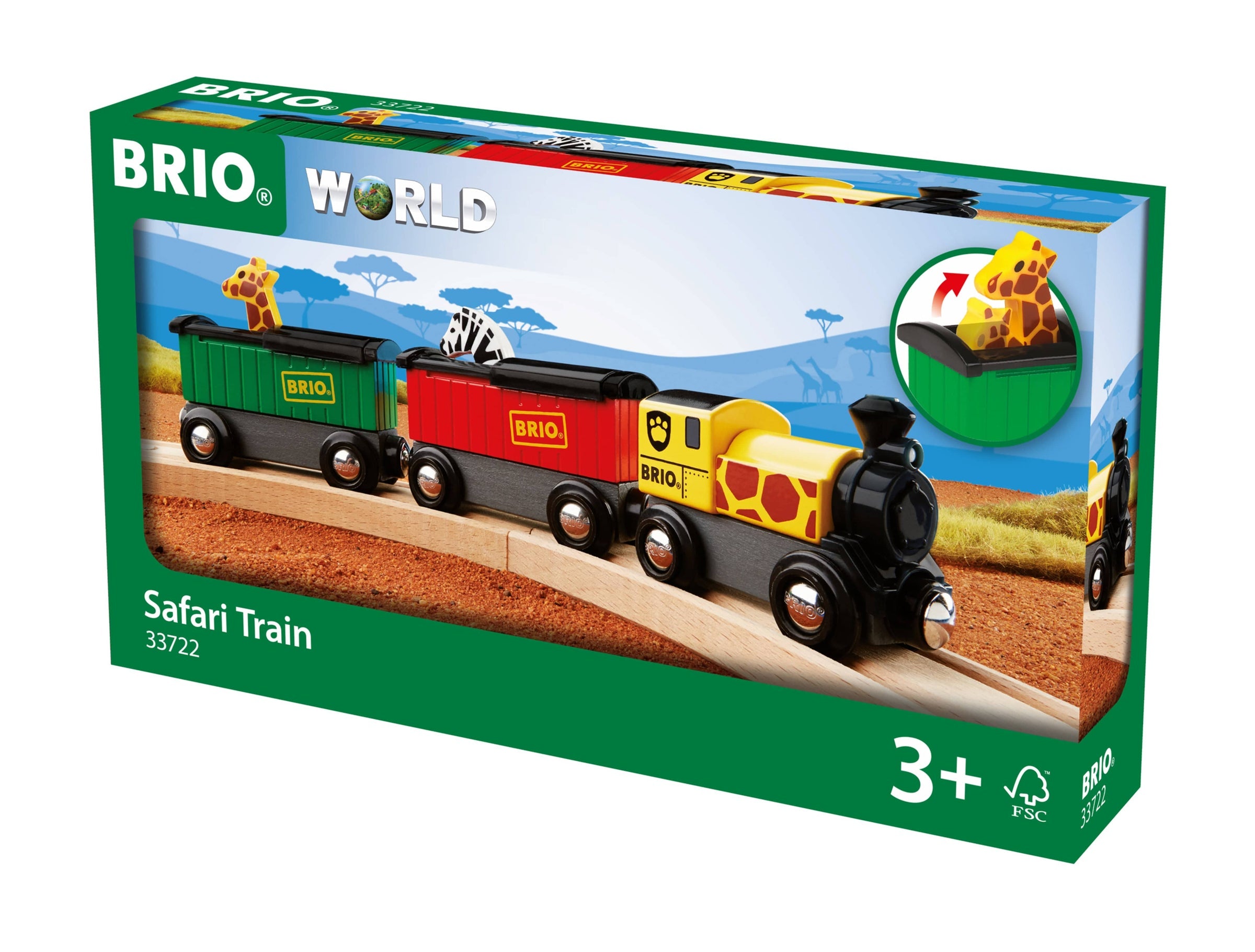 Safari Train 3 pieces | Brio | Tiny Paper Co.