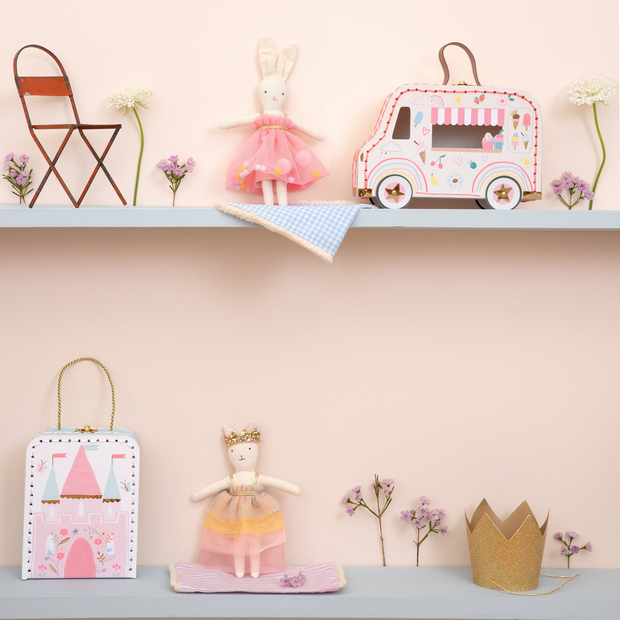 Meri Meri Castle & Princess Cat Mini Suitcase | Melbourne Toy Store ...
