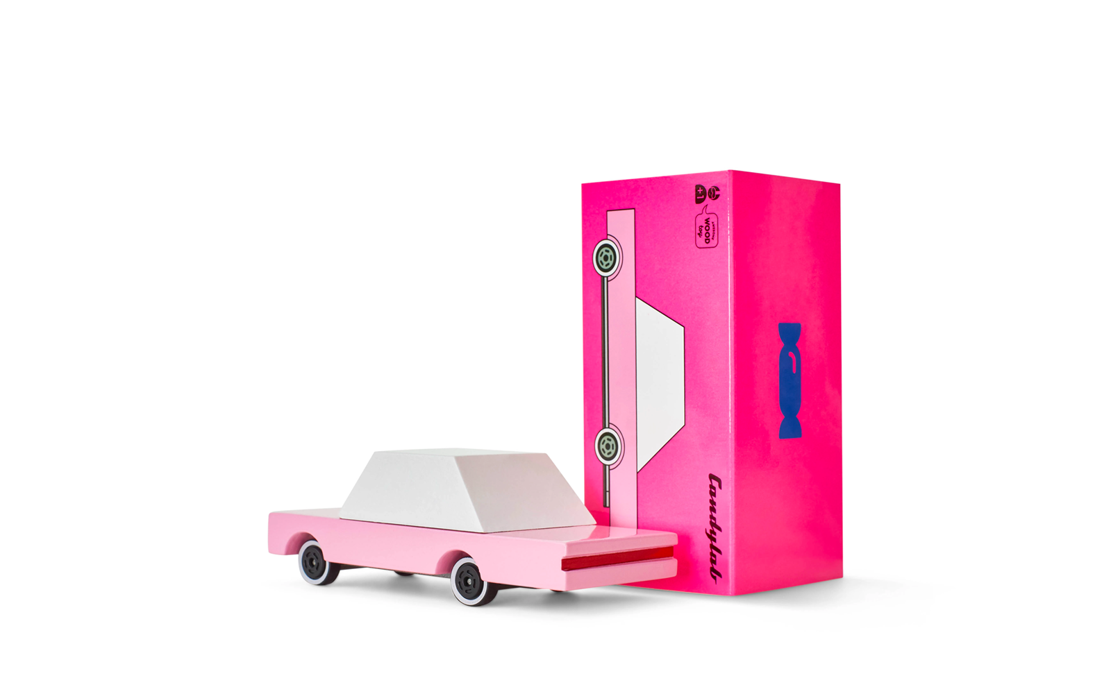 Candy Lab Pink Sedan | Tiny Paper Co. Afterpay Toy Store Australia
