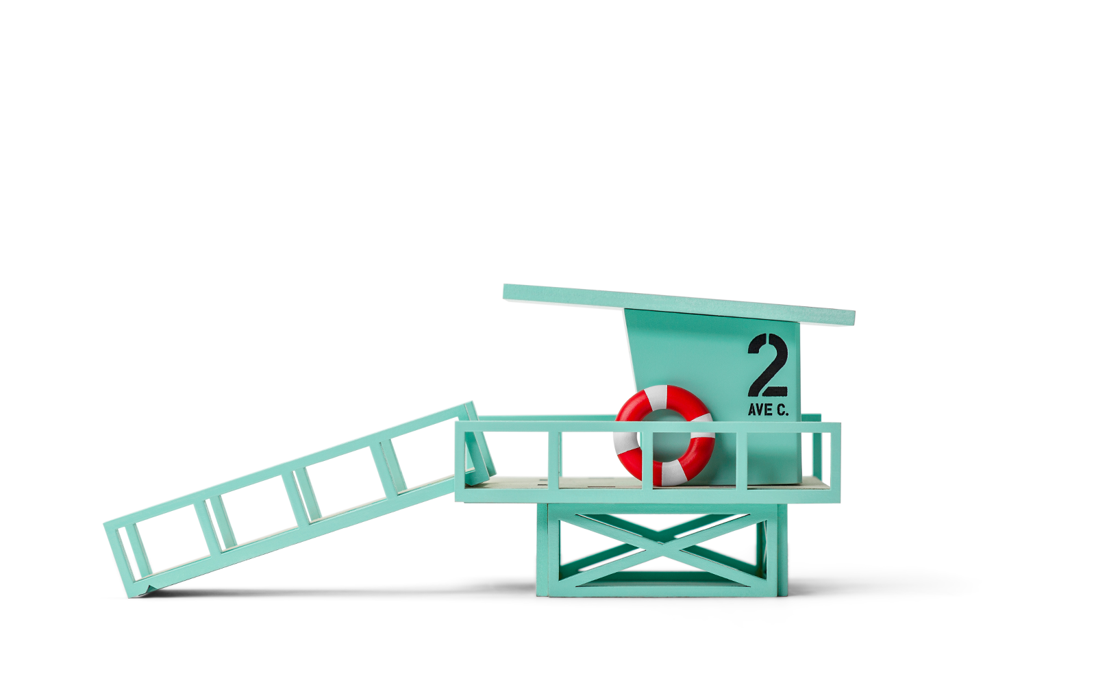 Candylab Malibu Beach Lifeguard Tower | Tiny Paper Co. Afterpay Toy ...