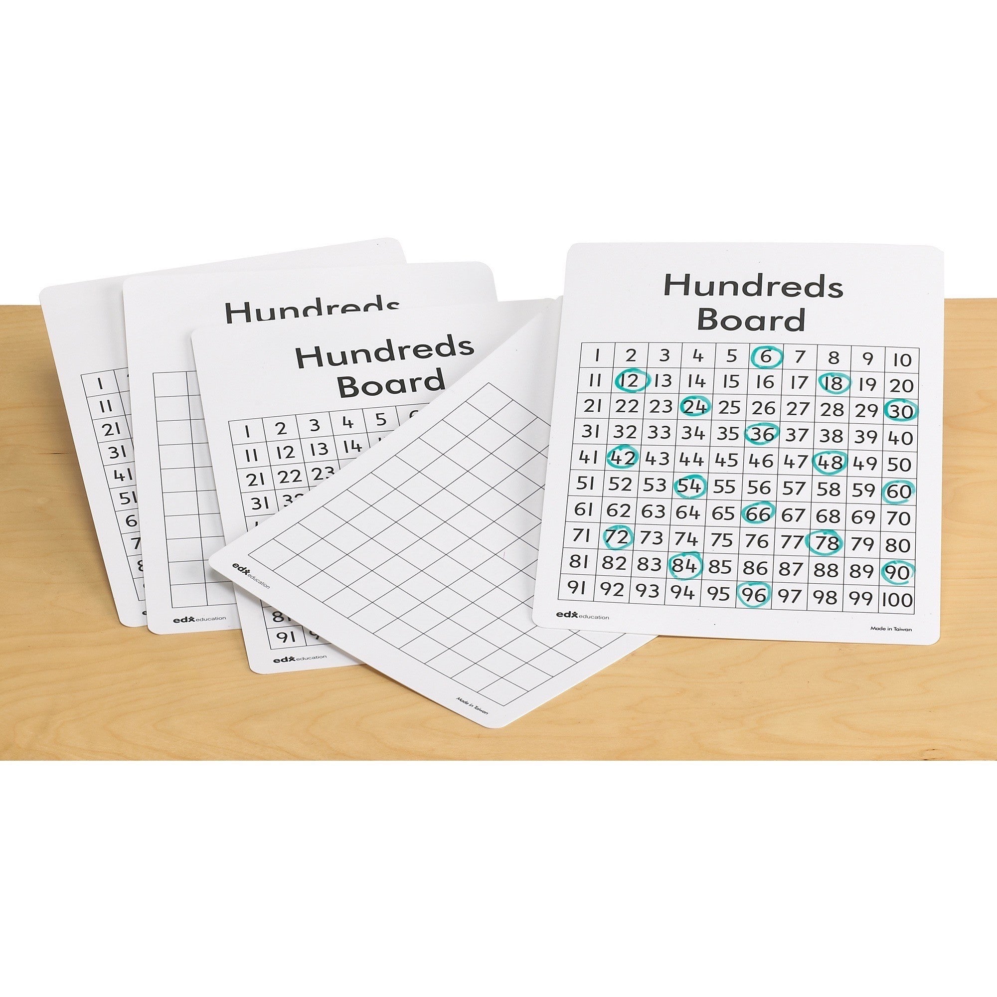 Hundreds Board (single) – Tiny Paper Co.