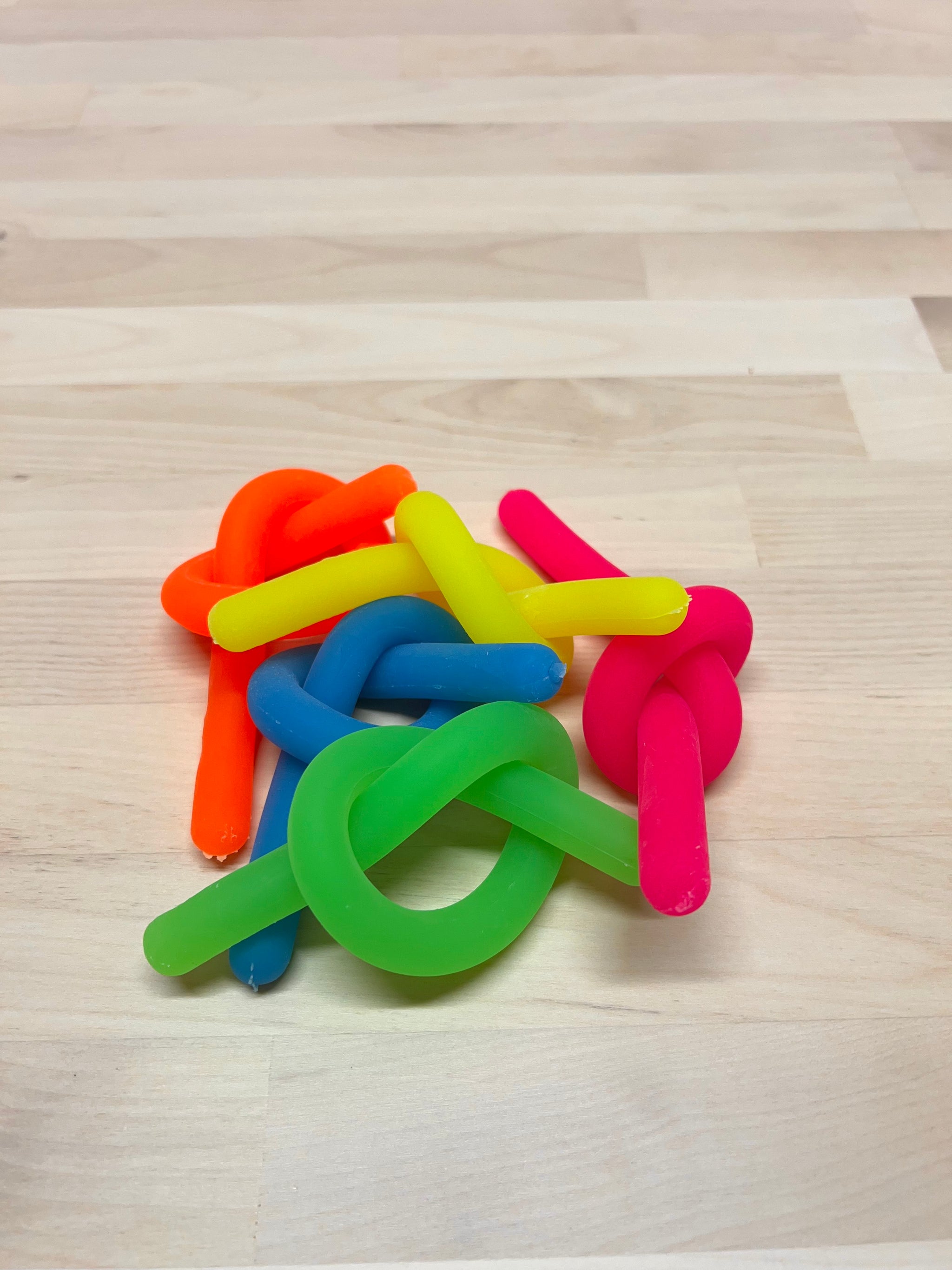 Stretchy Noodles Sensory Toy | Tiny Paper Co. Afterpay Toy Store Australia